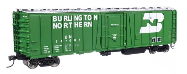 Walthers Mainline 910-3779 HO Scale 50' AAR Reefer Car BN #747087 ...