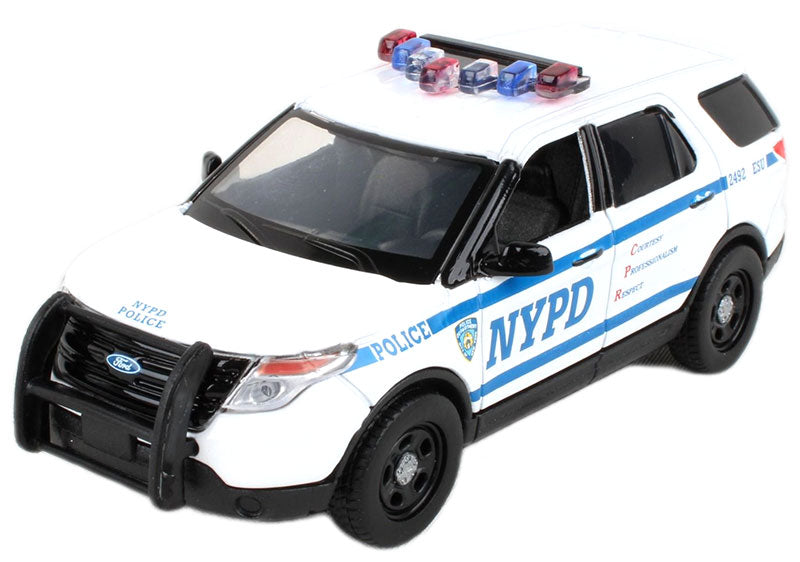 Daron NY71400 1/43 NYPD Ford Police Interceptor Diecast – Black Forest ...