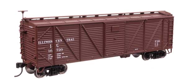 Walthers Mainline 910-40715 HO Scale 40' ARA Boxcar RTR IC #16720 ...