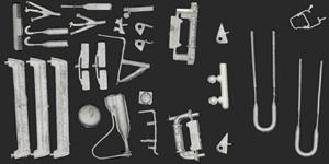 Details West 309 HO Scale Super Detail Kit for EMD F-Unit Diesels ...